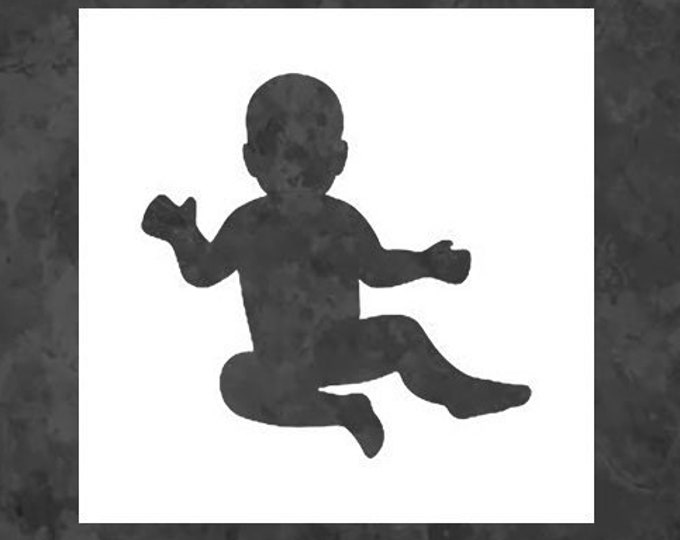 Babies Stencil, Reusable Babies Stencil Craft Stencils DIY Craft ...