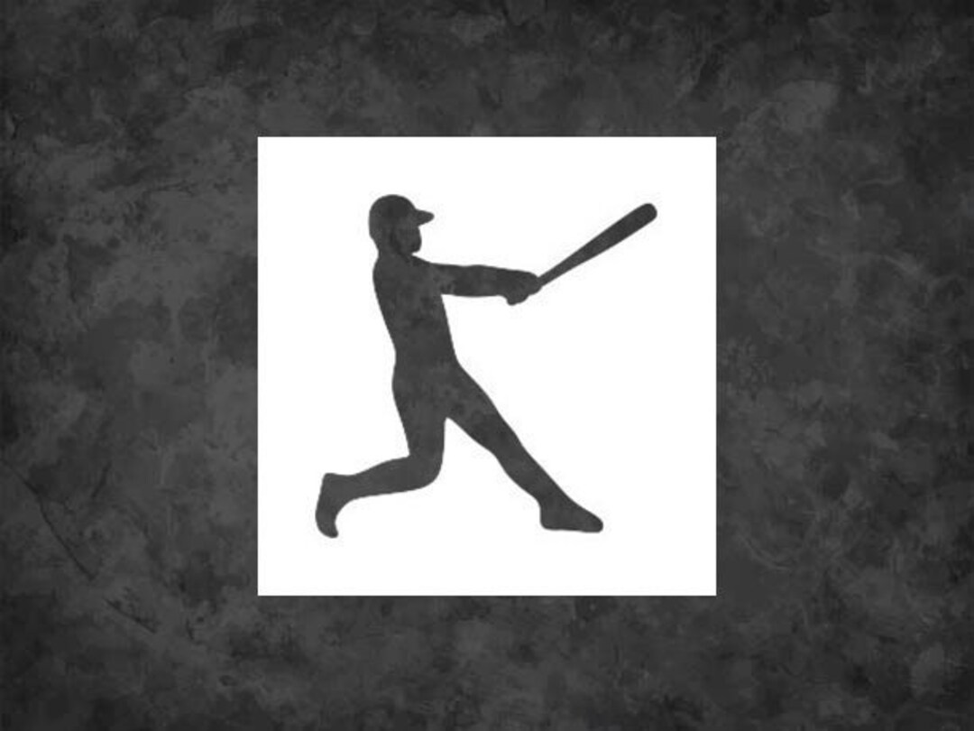 Baseball Stencil Reusable Mylar Stencil Art Template | FAST SHIPPING - Etsy