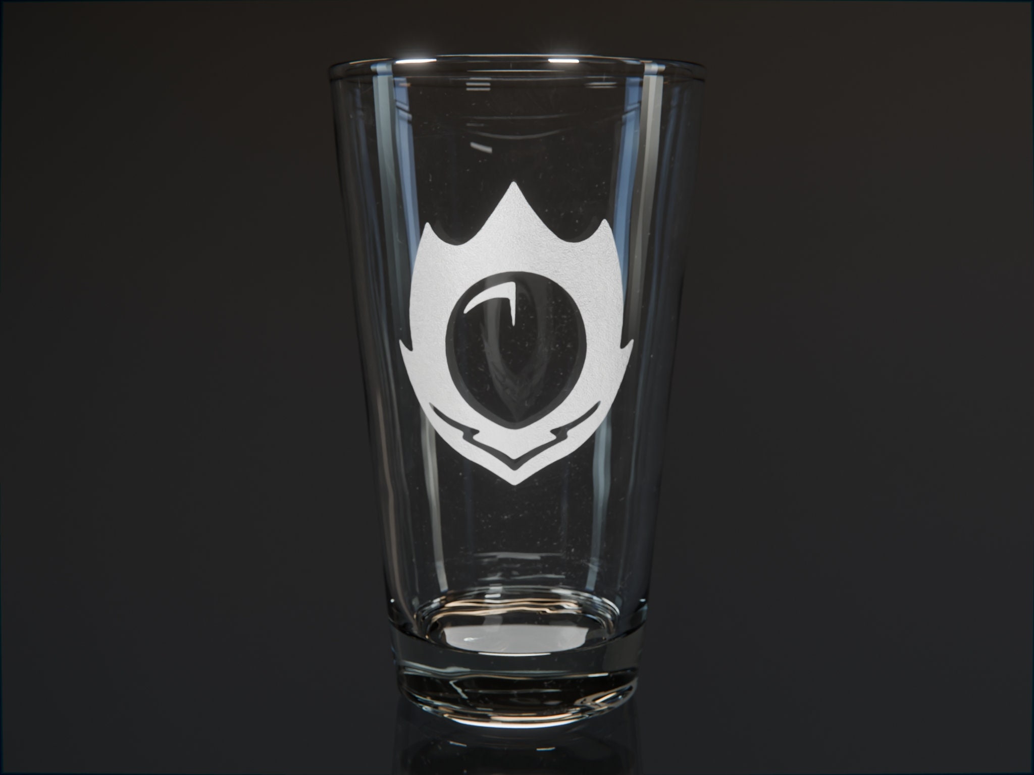 Code Geass, Lelouch Vi Britannia Helmet Symbol Customizable Etched Pint ...