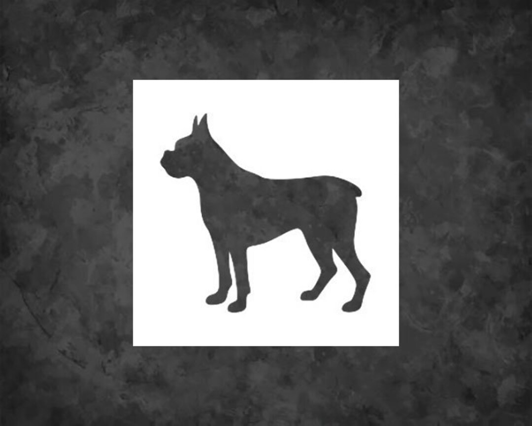 Boxer Stencil Reusable Mylar Stencil Art Template FAST SHIPPING - Etsy