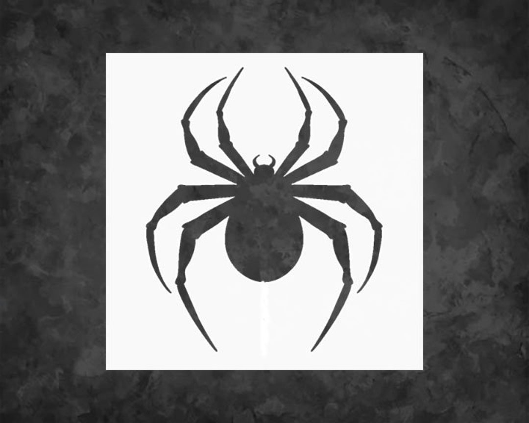 Spider Stencil Reusable Mylar Stencil Art Template | FAST SHIPPING - Etsy