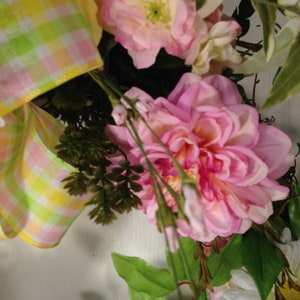 Spring Floral Wreath - Etsy