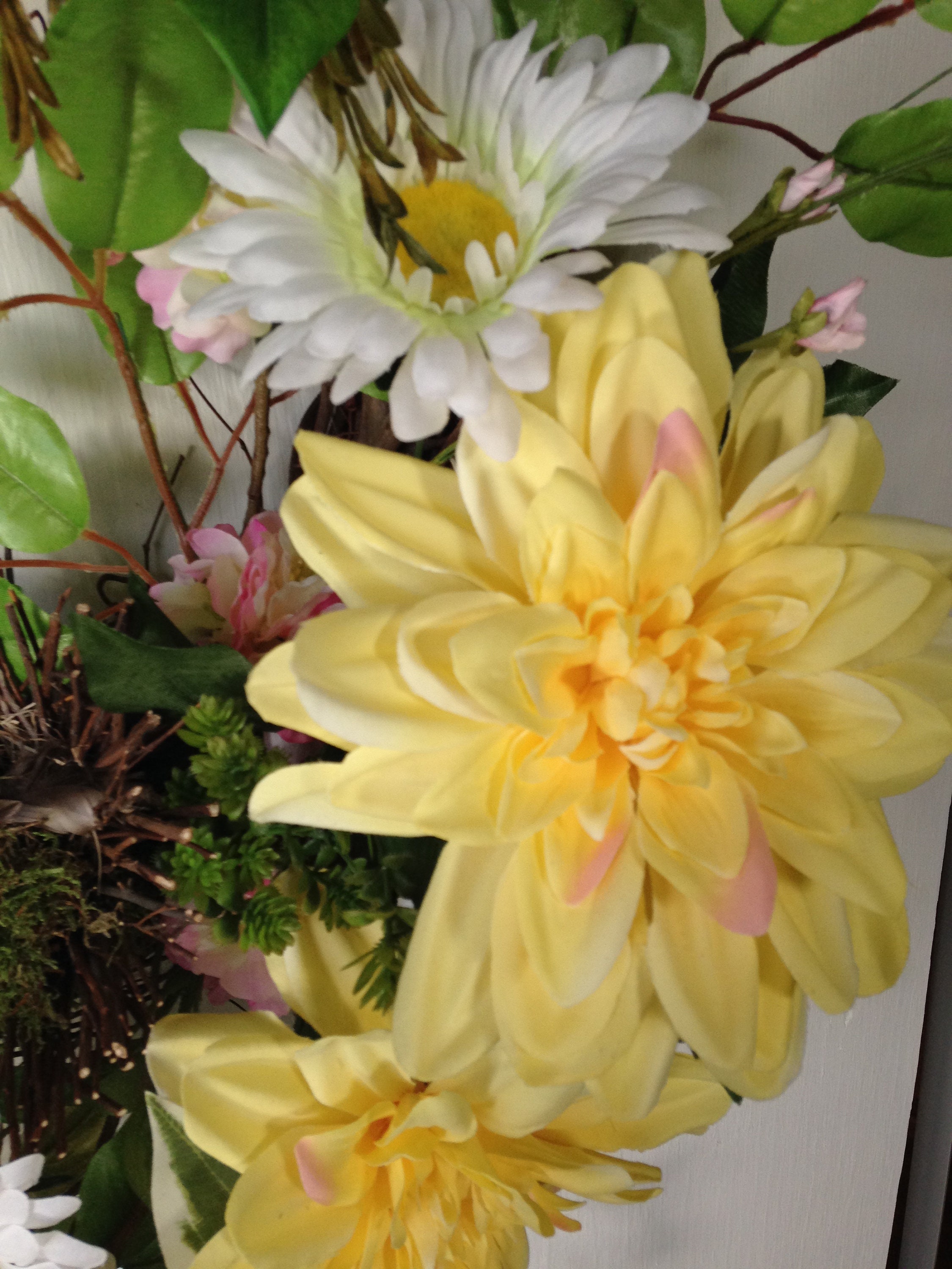 Spring Floral Wreath | Etsy