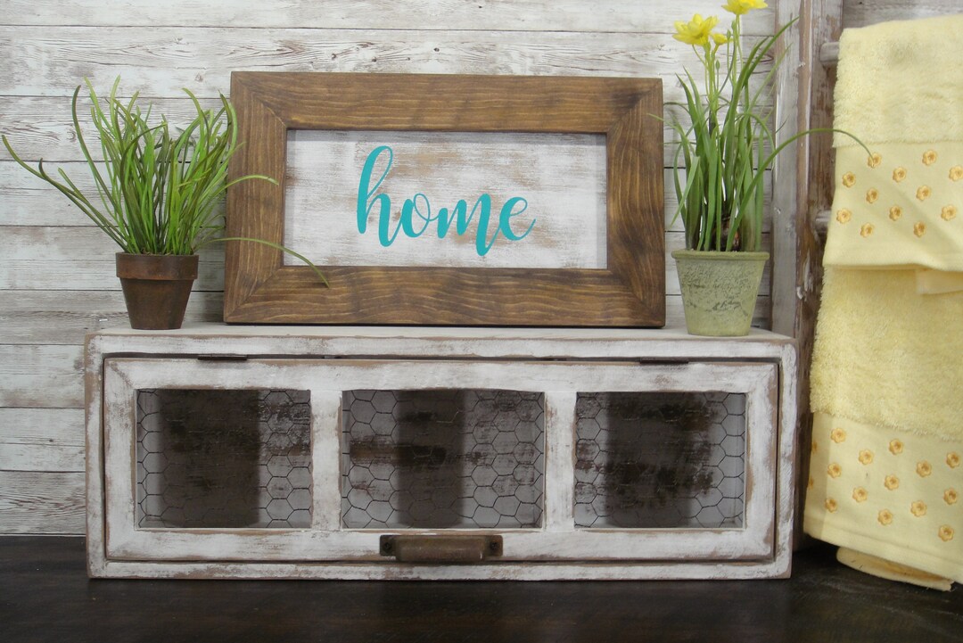 Home Hand-made Farmhouse Bathroom Sign - Etsy