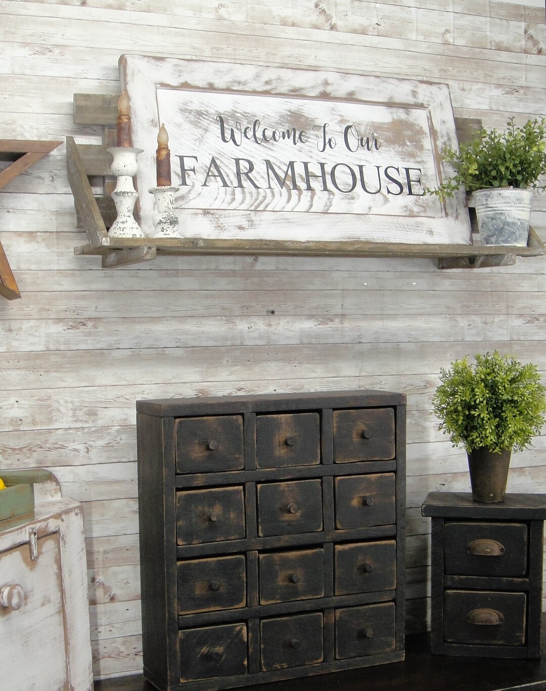 Welcome to Our Farmhouse Sign - Etsy