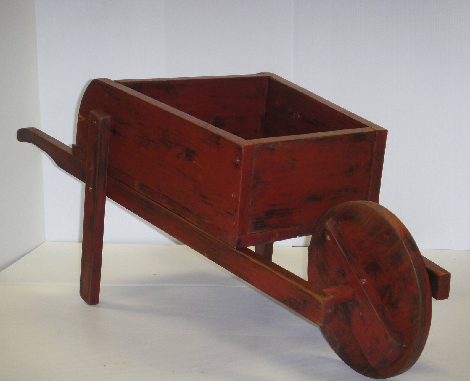 Rustic Decorative Wheelbarrow Planter - Etsy