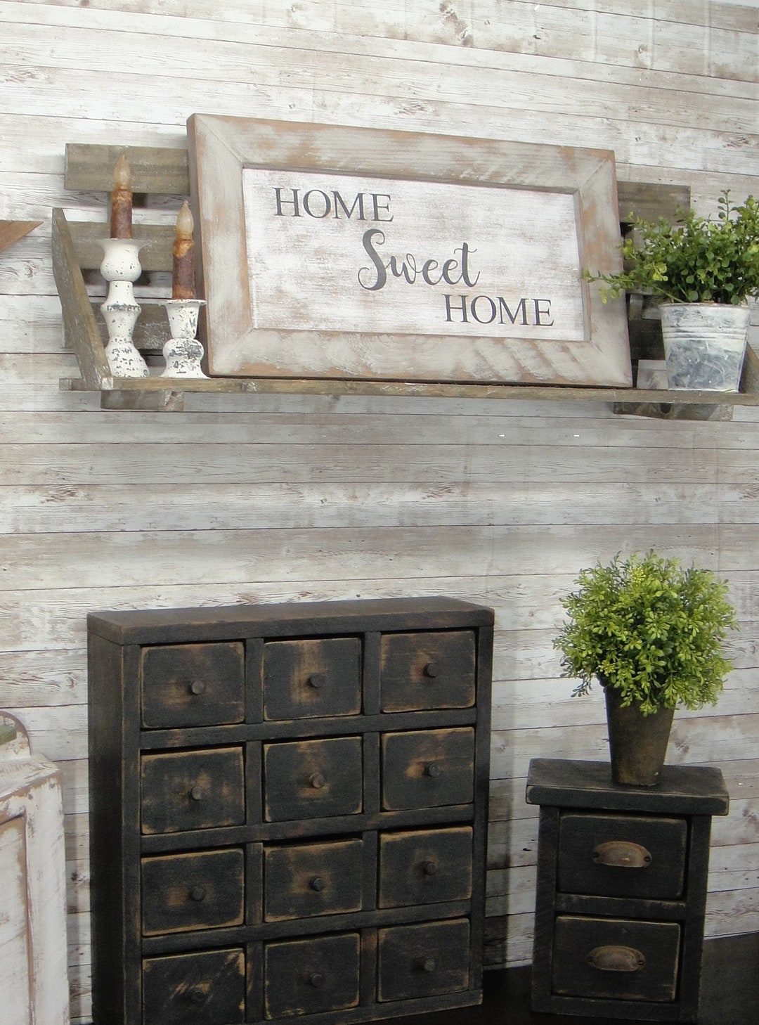 Home Sweet Home Hand-made Farmhouse Sign - Etsy