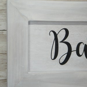 Bath Hand-made Farmhouse Bathroom Sign - Etsy