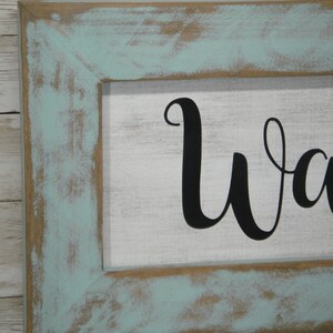 Wash Hand-made Farmhouse Bathroom Sign - Etsy