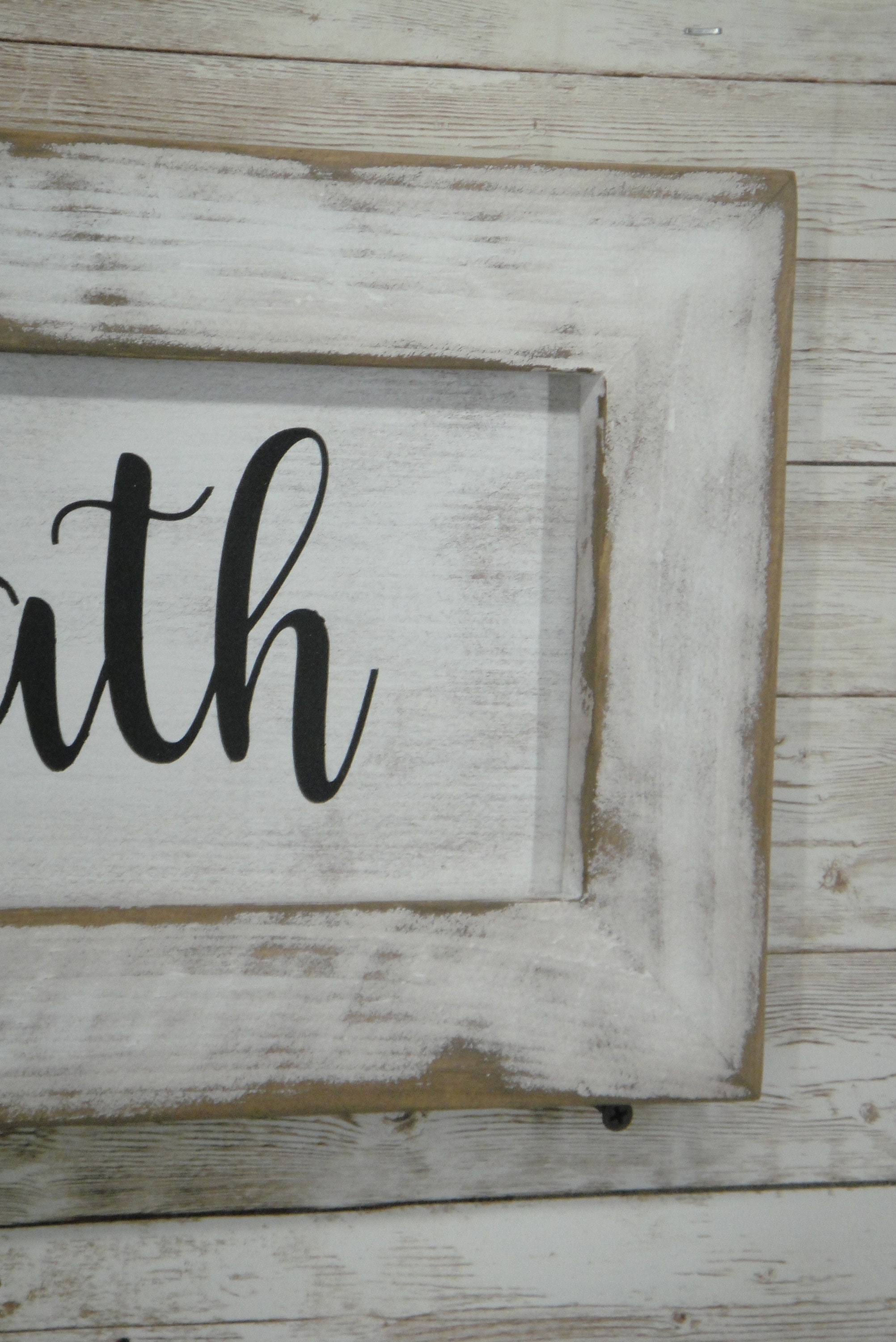 Bath Hand-made Farmhouse Bathroom Sign - Etsy