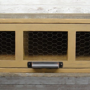 Farmhouse Chicken Wire Cubbie Cabinet - Etsy