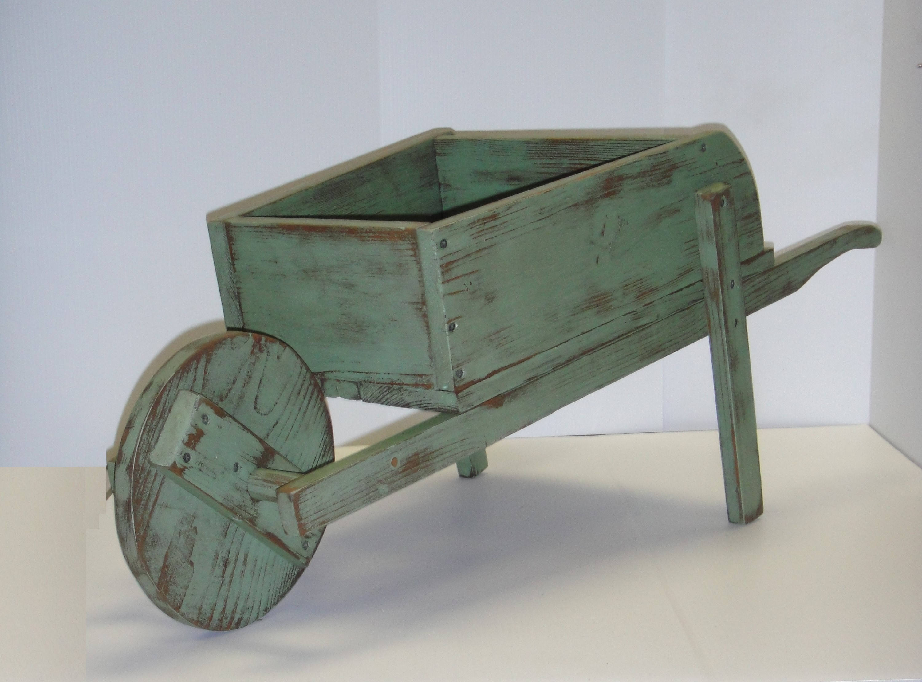 Rustic Decorative Wheelbarrow Planter | Etsy UK