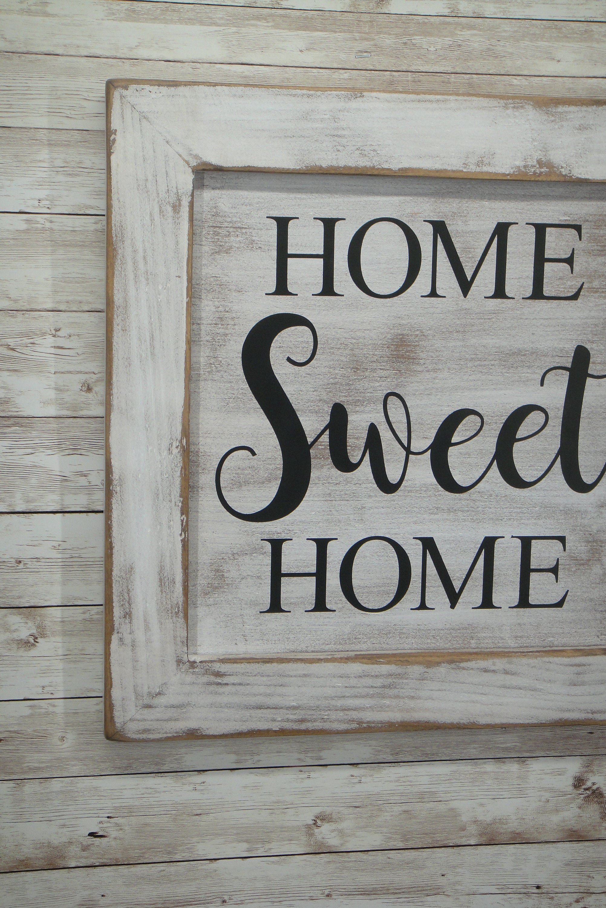 Home Sweet Home Farmhouse Sign - Etsy