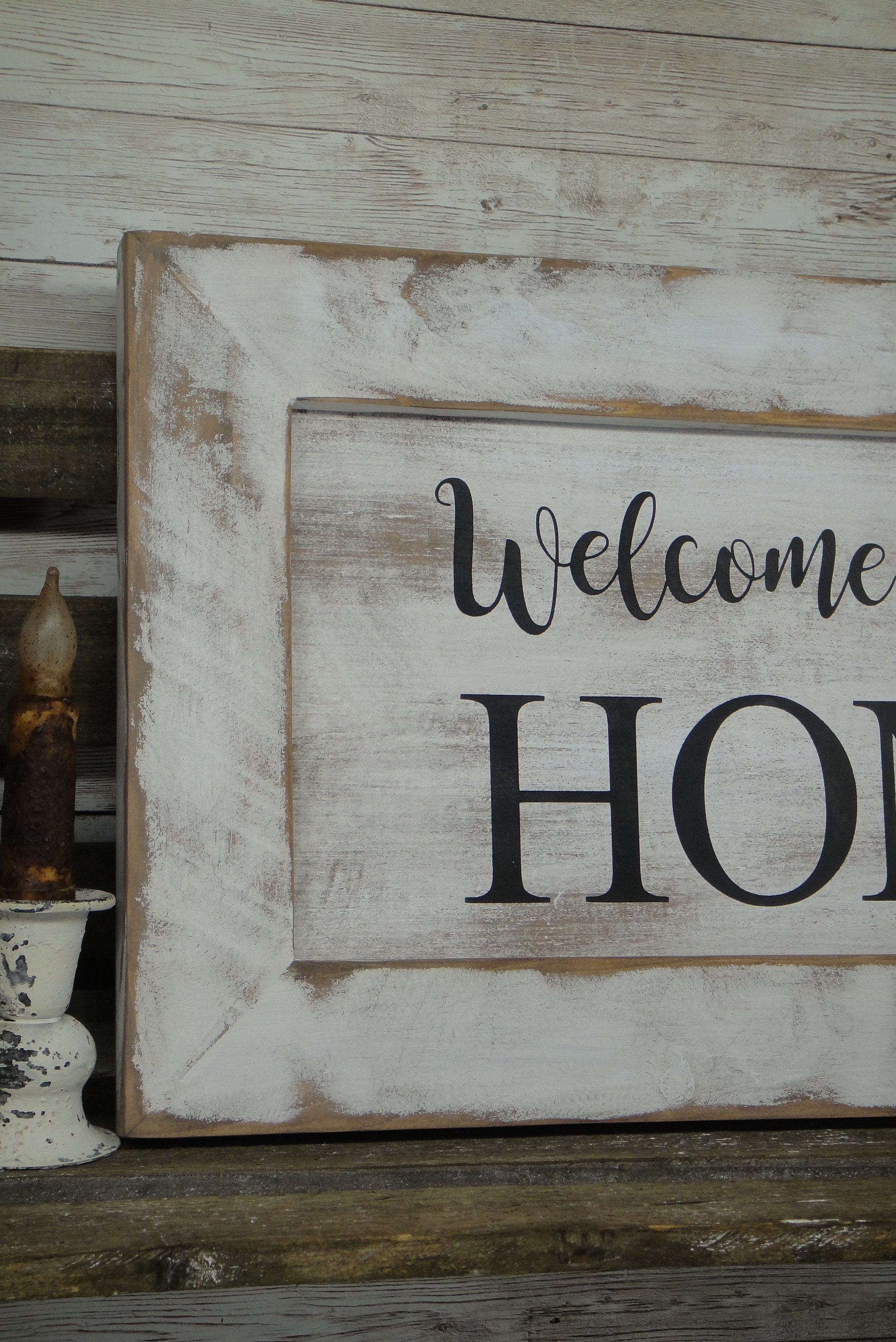 Welcome to Our Home Farmhouse Sign | Etsy