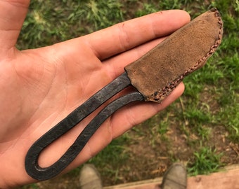 Hand forged knife | Etsy