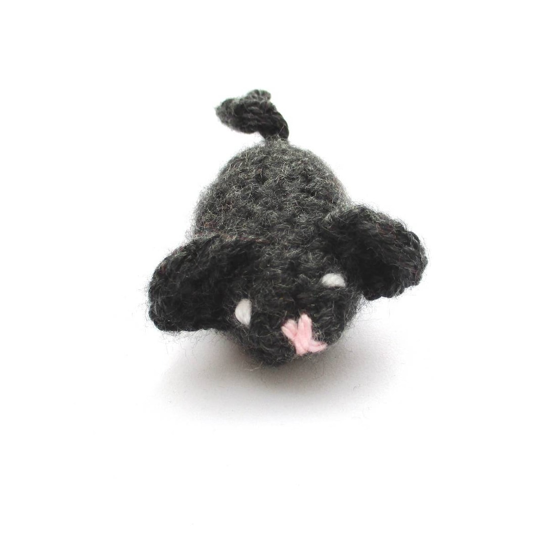 Pocket Mouse Cute and Cuddly Crochet Amigurumi Mouse - Mouse Stuffed ...