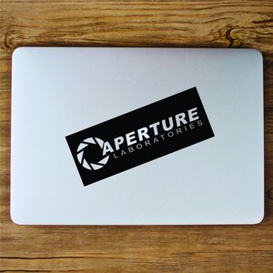 Aperture Laboratories Portal Logo Vinyl Decal Sticker - Laptop, Car ...