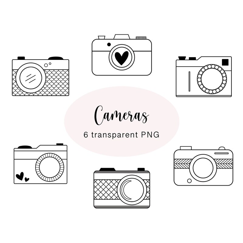 Clip Art Camera - Etsy