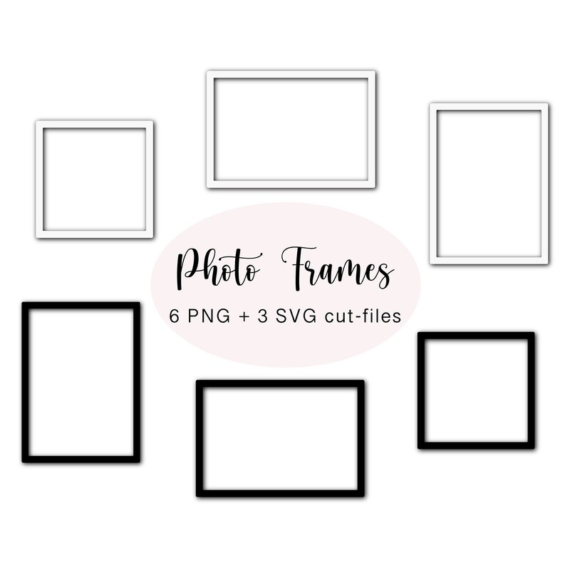 Photo Frames Svg - Etsy