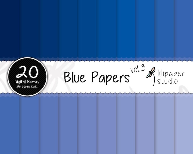 Ocean Blue Textured Background, Nautical Navy-blue Digital Paper, Solid ...