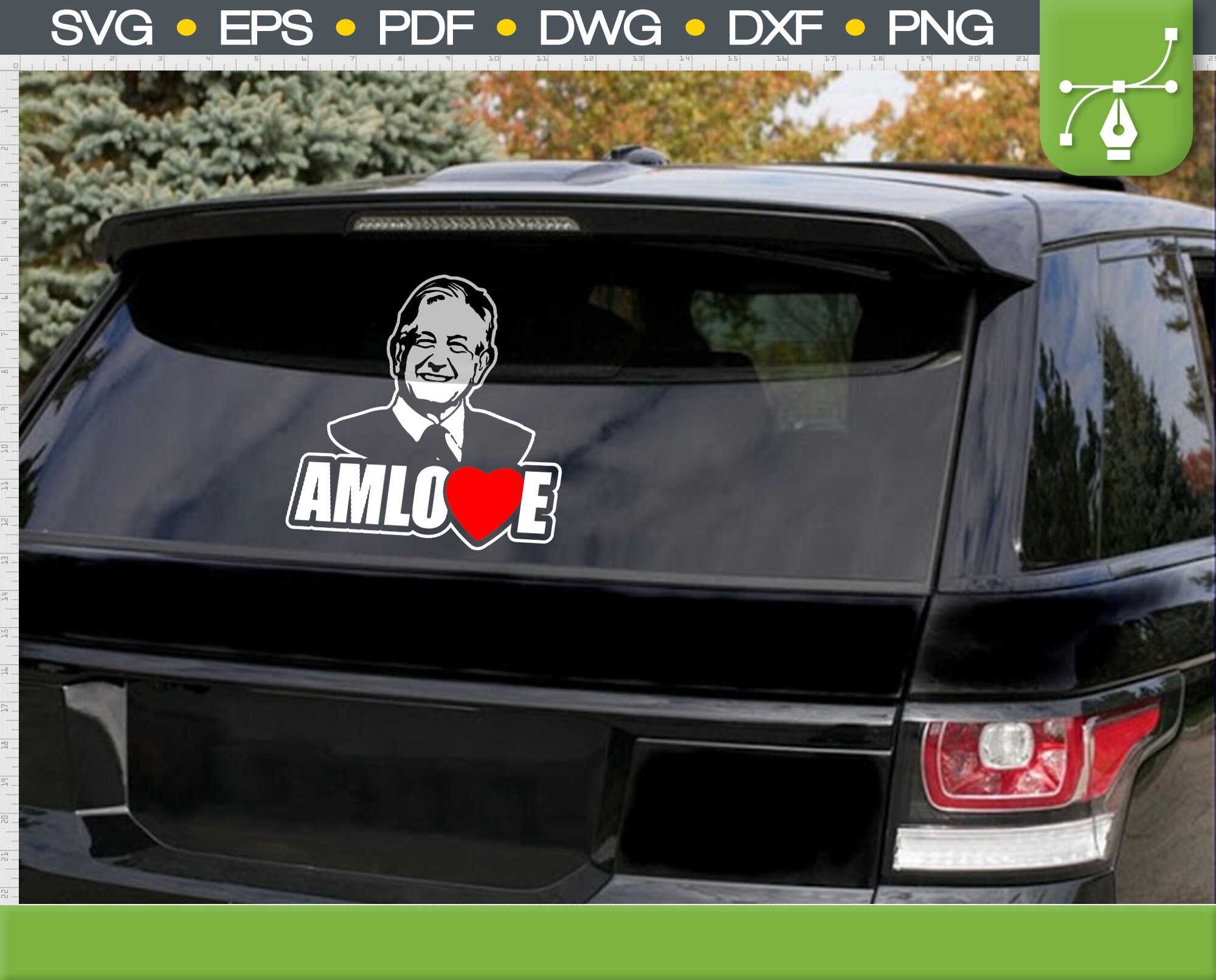 Andres Manuel Lopez Obrador AMLO Mexico by Artworks SVG | Etsy