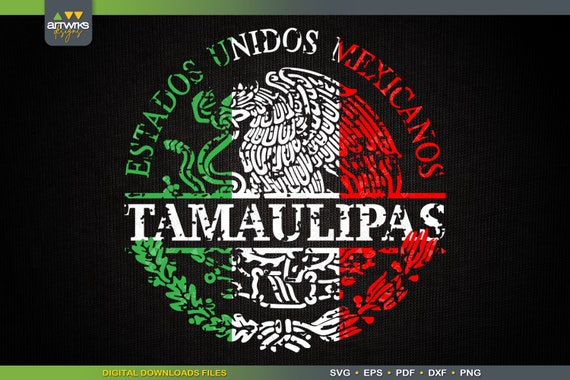 Distressed Mexican Eagle SVG Coat of Arms Eagle Split Monogram - Etsy