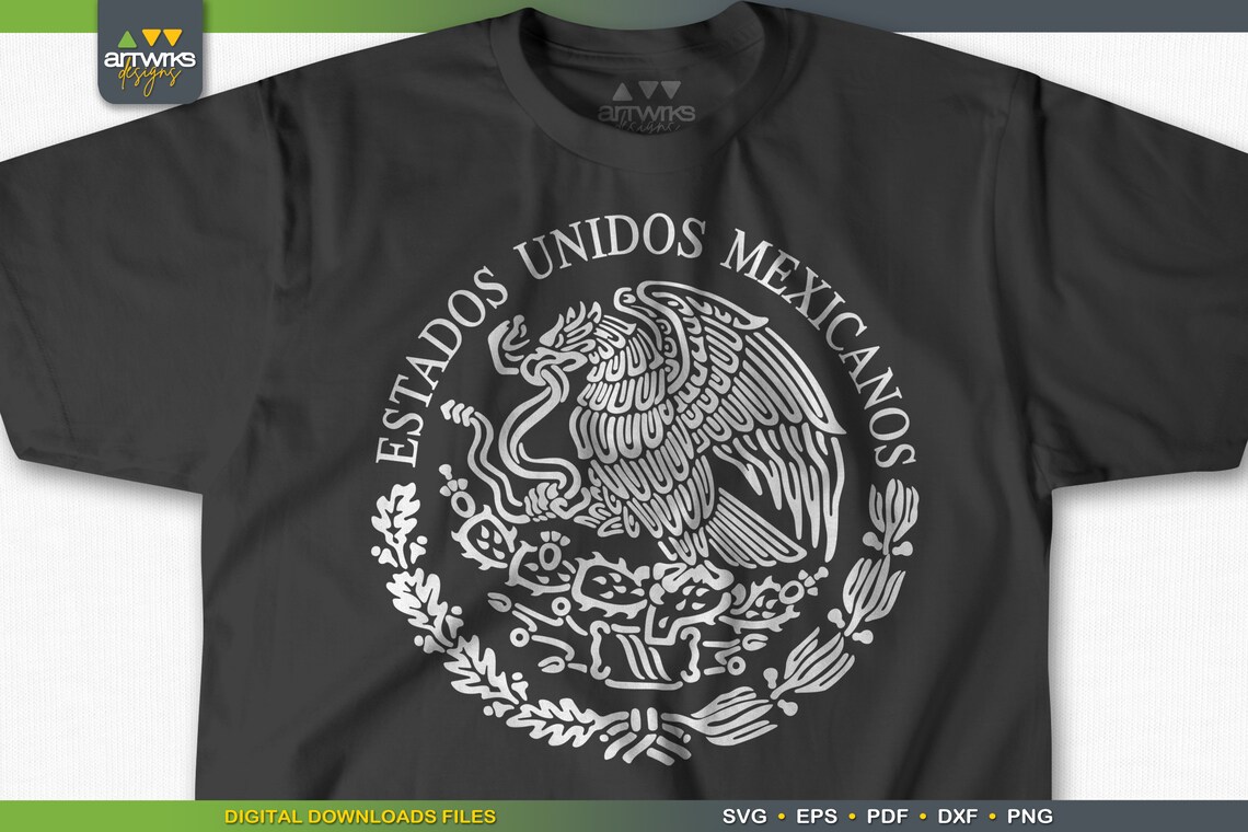 Escudo Mexico Aguila Mexicana Escudo Nacional Mexican Eagle - Etsy