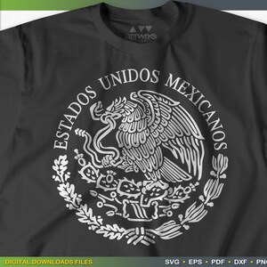 Escudo Mexico Aguila Mexicana Escudo Nacional Mexican Eagle Mexico SVG ...