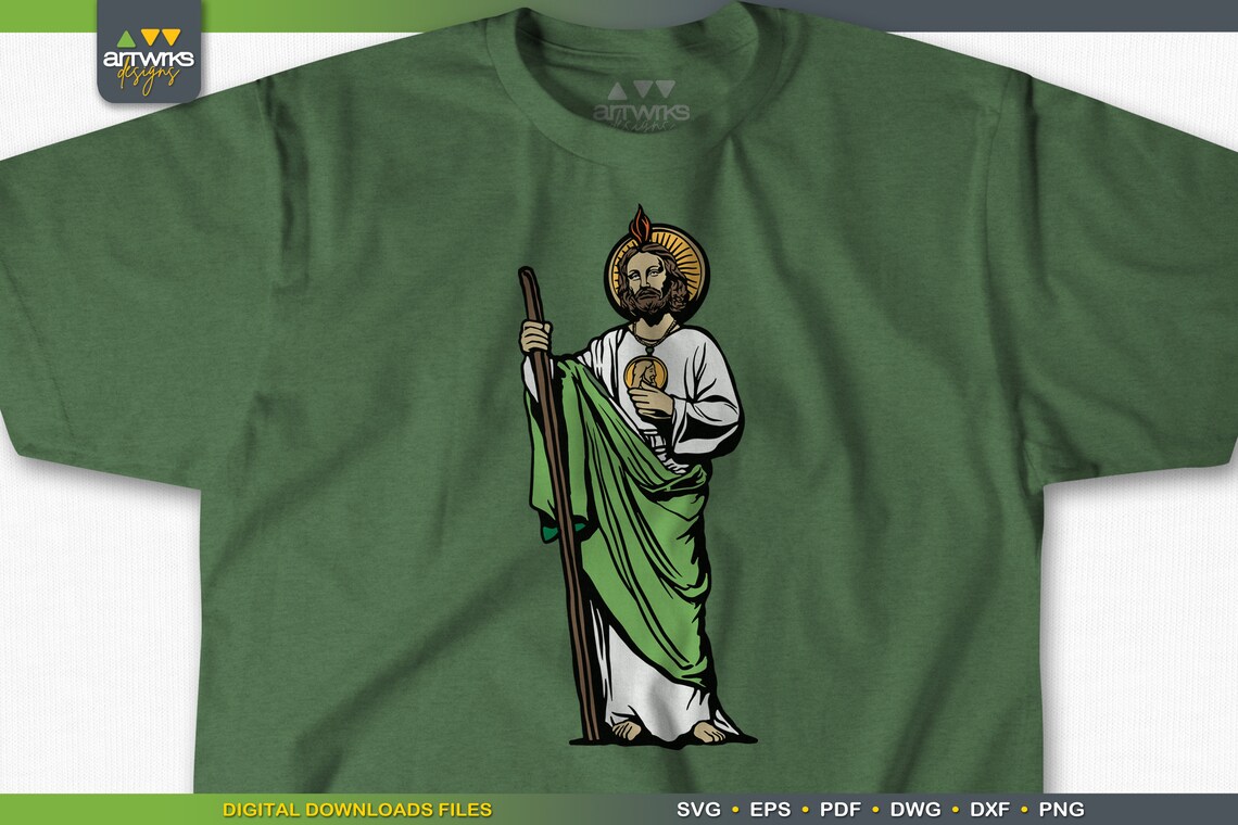 St Jude Thaddeus SVG Bundle San Judas Svg Religious Svg Saint - Etsy