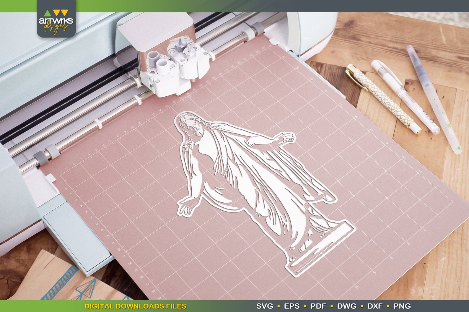 Christus Cut File Lds Christus SVG Religious Cut File Jesus - Etsy