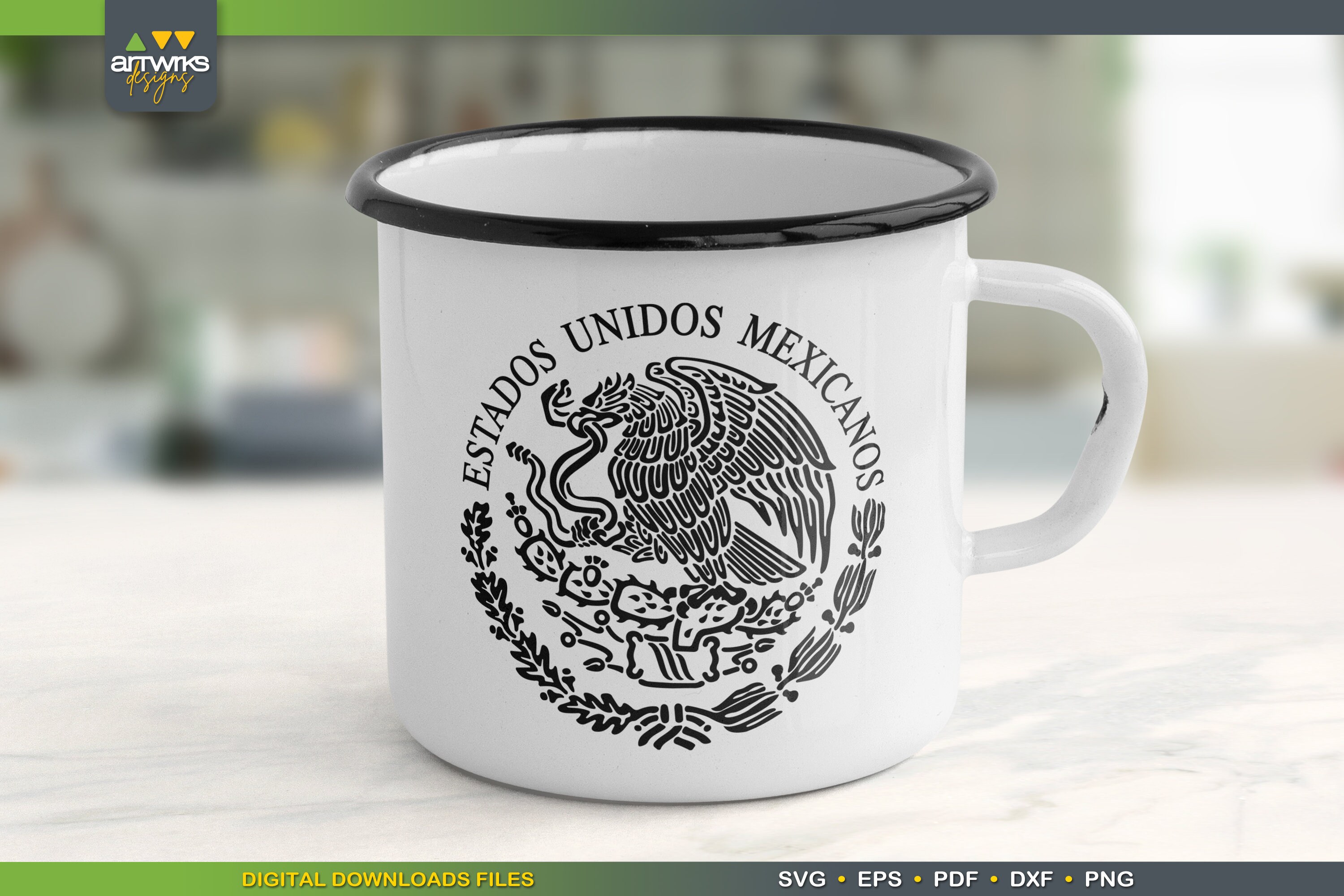 Escudo Mexico Aguila Mexicana Escudo Nacional Mexican Eagle - Etsy