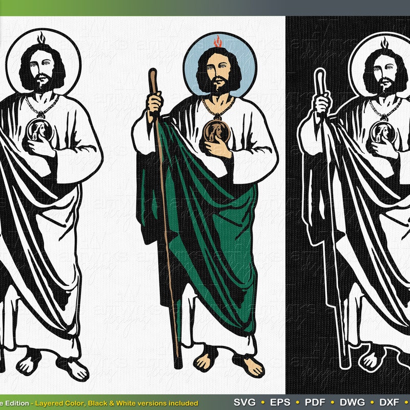 San Judas Tadeo Artwork - Etsy