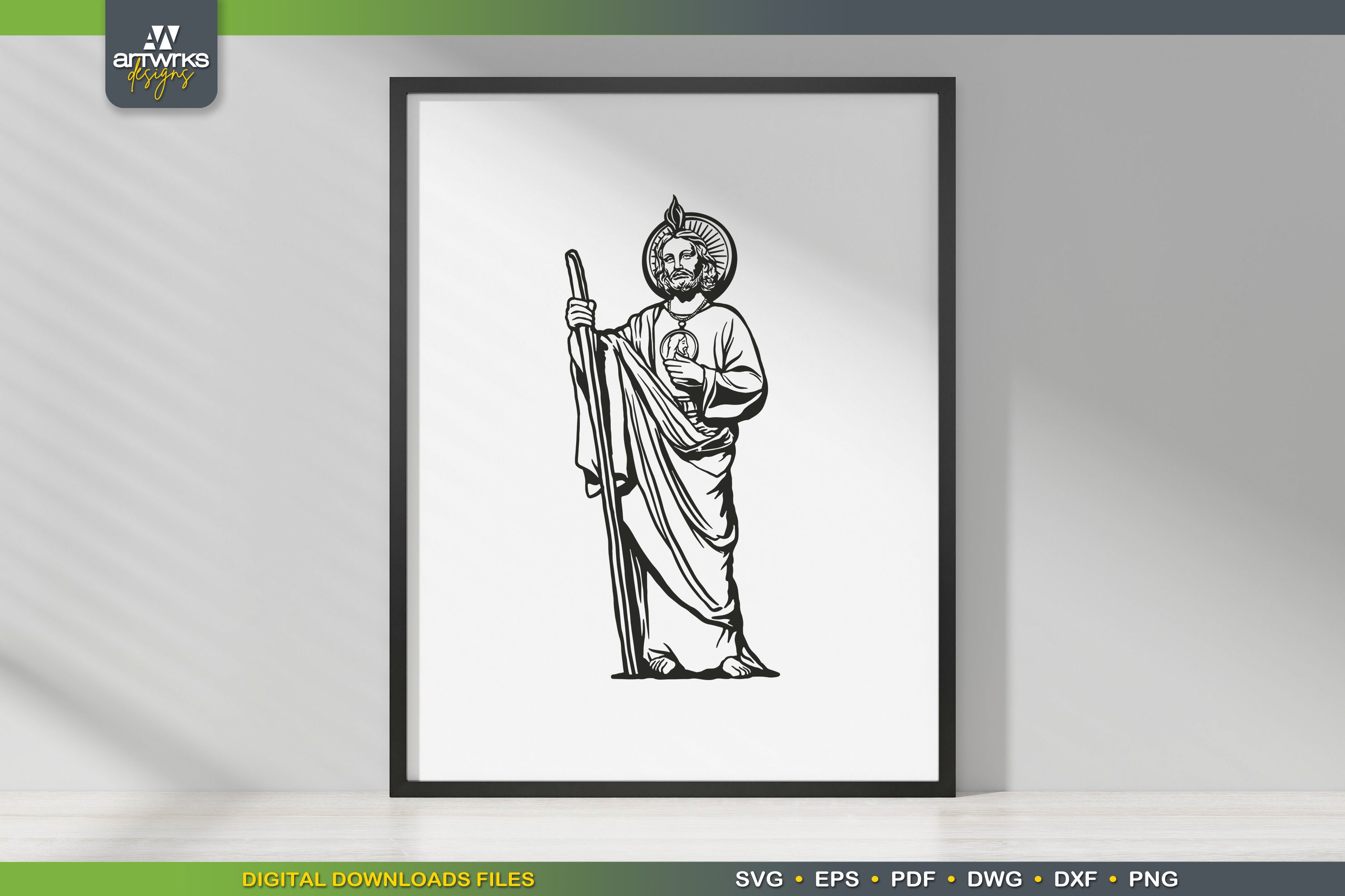 St JUDE THADDEUS SVG Bundle San Judas Svg Religious Svg | Etsy