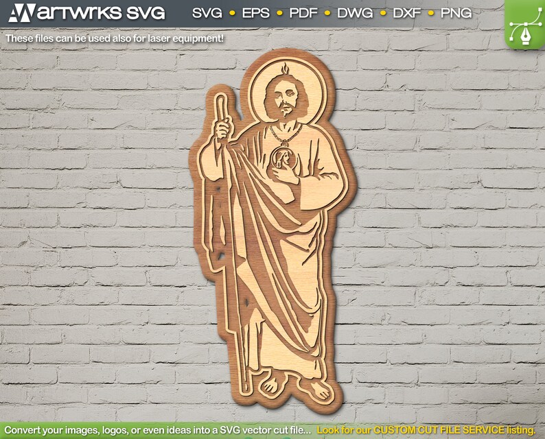 San Judas SVG Saint Judas St. Jude Thaddeus SVG St | Etsy
