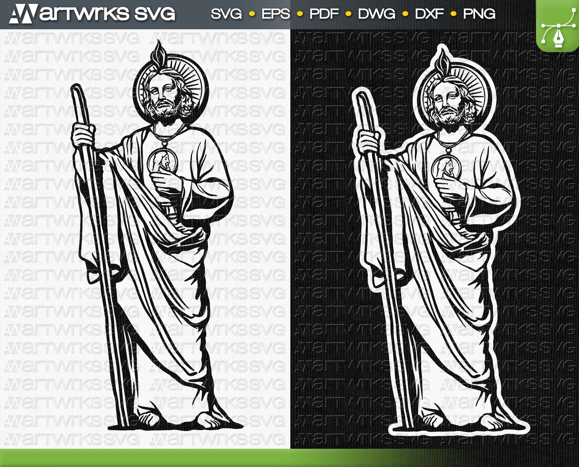 St JUDE THADDEUS SVG San Judas Svg San Judas Tadeo Svg | Etsy