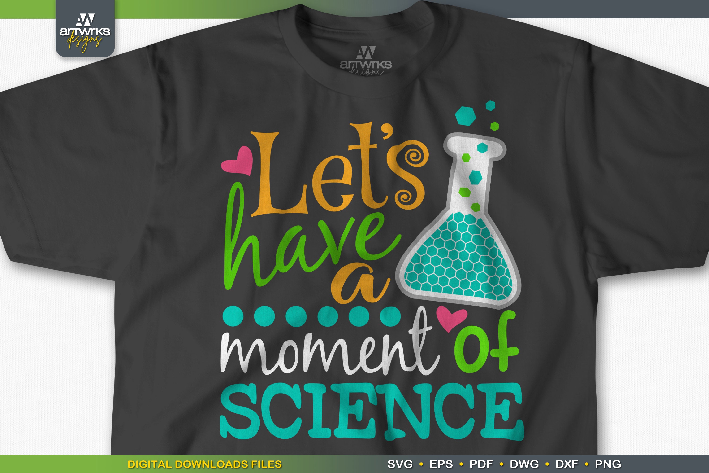 SCIENCE THEME SVG Lets Have a Moment of Science Svg Files | Etsy