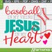 Christian Svg Files Cute Clipart Baseball Svg Jesus SVG by Artworks SVG ...