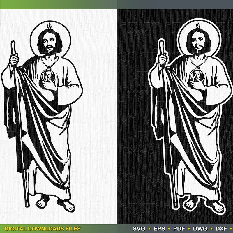 San Judas Tadeo Artwork - Etsy