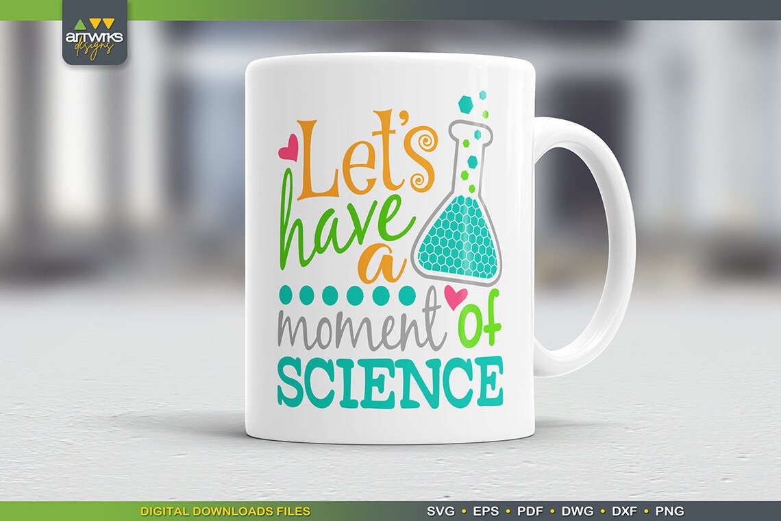 SCIENCE THEME SVG Lets Have a Moment of Science Svg Files - Etsy