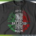 Distressed Aguila Mexicana Escudo Nacional Split Monogram SVG File ...