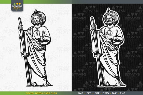 St JUDE THADDEUS SVG San Judas Svg San Judas Tadeo Svg | Etsy