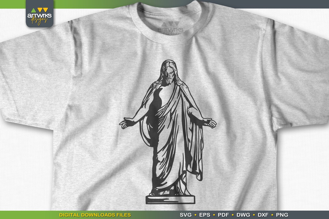 Christus Cut File Lds Christus SVG Religious Cut File Jesus - Etsy