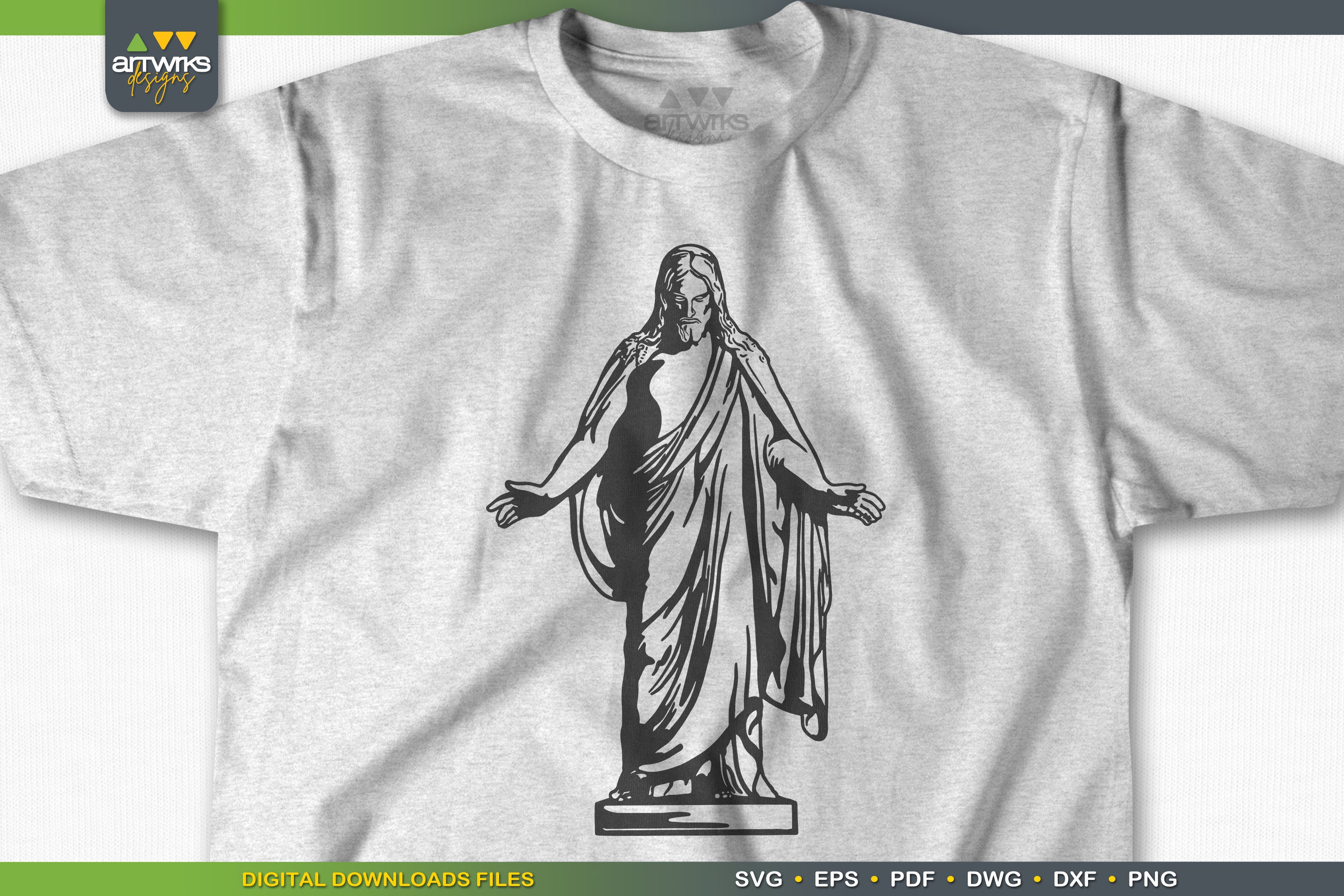 Christus Cut File Lds Christus SVG Religious Cut File Jesus Christ Svg ...