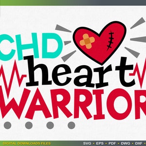CHD | Awareness SVG Heart Defect Disease Digital Cut File Heart Svg for ...