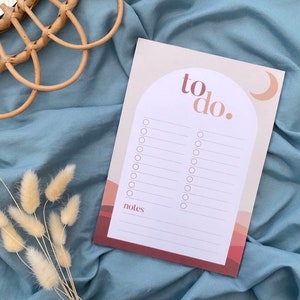 To Do List, Check List, Notepad, A5, Checklist, 25 Pages, Organised ...