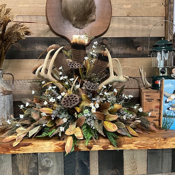 Deer Antler Table Decor - Etsy