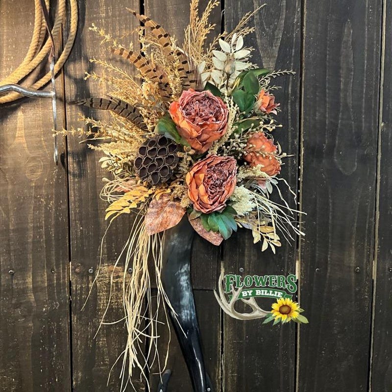 Western Floral Arrangement - Etsy