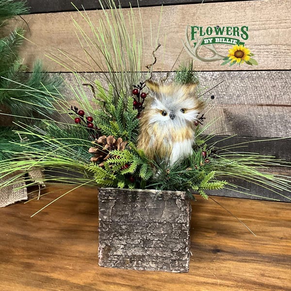 Owl Centerpiece - Etsy