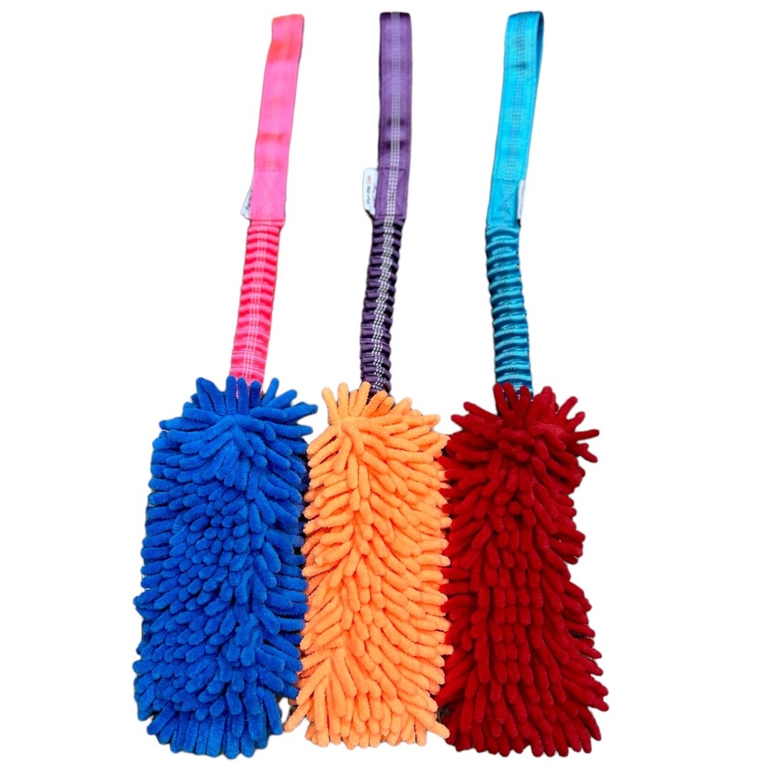MICROFIBRE Bungee Training Dog Toy Tug Rope, Tuggie , Agility , Pupppy ...