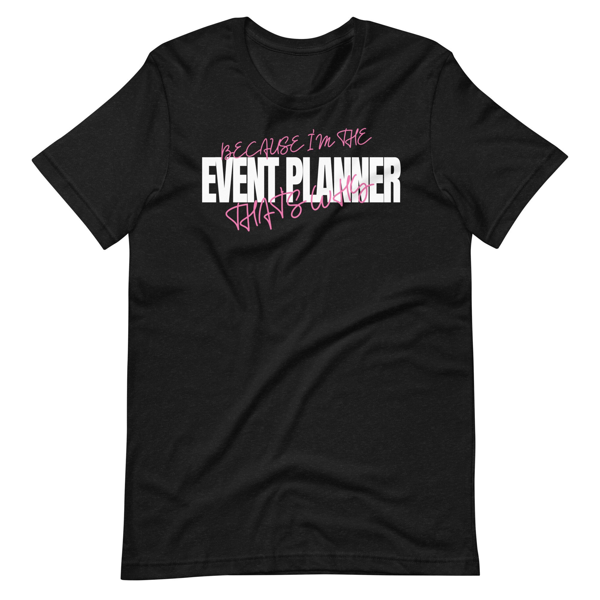 Event Planner T-shirt, Printed on Back, Event Planner Gifts, Wedding ...